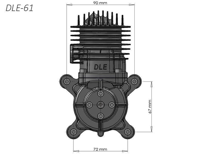 DLE-61 Petrol Engine -DLE61