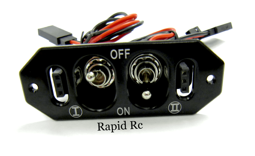 Dual RX/CDI Power Switch with Dual Charge with Voltage Check ports