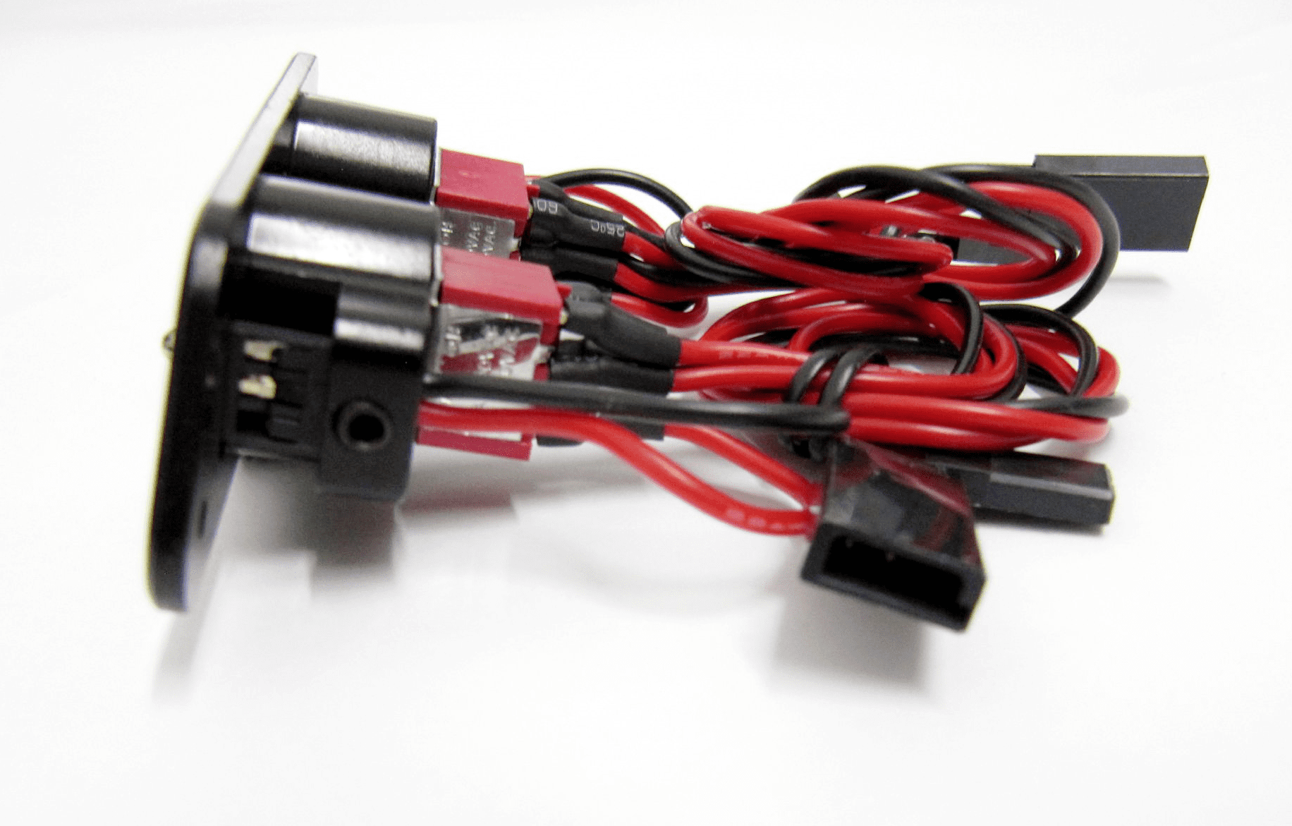 Dual RX/CDI Power Switch with Fuel Filler-charge ports