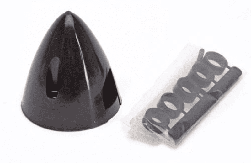 Dubro 1-3/4" 45mm 2-Blade Spinner Black DB267