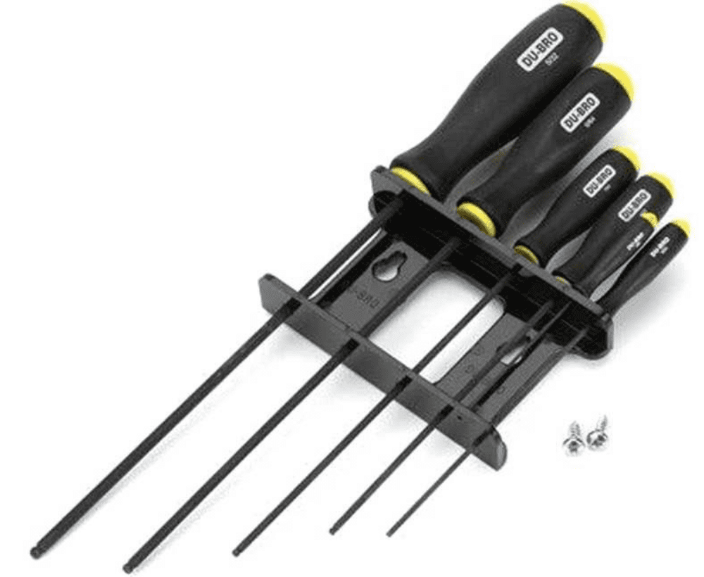 Dubro 5 Piece Imperial Ball Wrench Allen Driver Set T-DB447