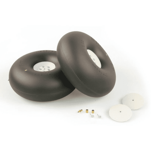 Dubro DB600Rv Smooth Inflatable Wheels 6" Pair