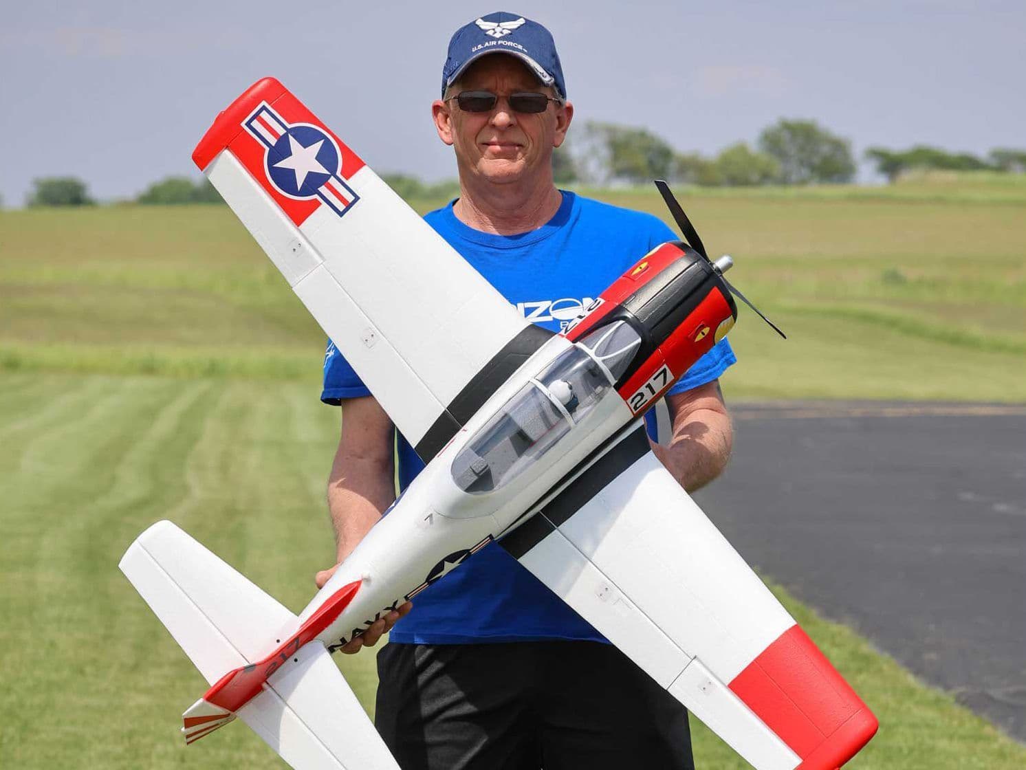 E-Flite T-28 Trojan 1 2m BNF Basic with Smart EFL18350