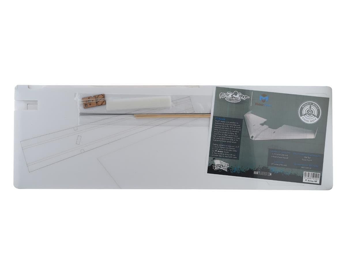 Flite Test Arrow "Maker Foam" Electric Airplane Kit 737mm