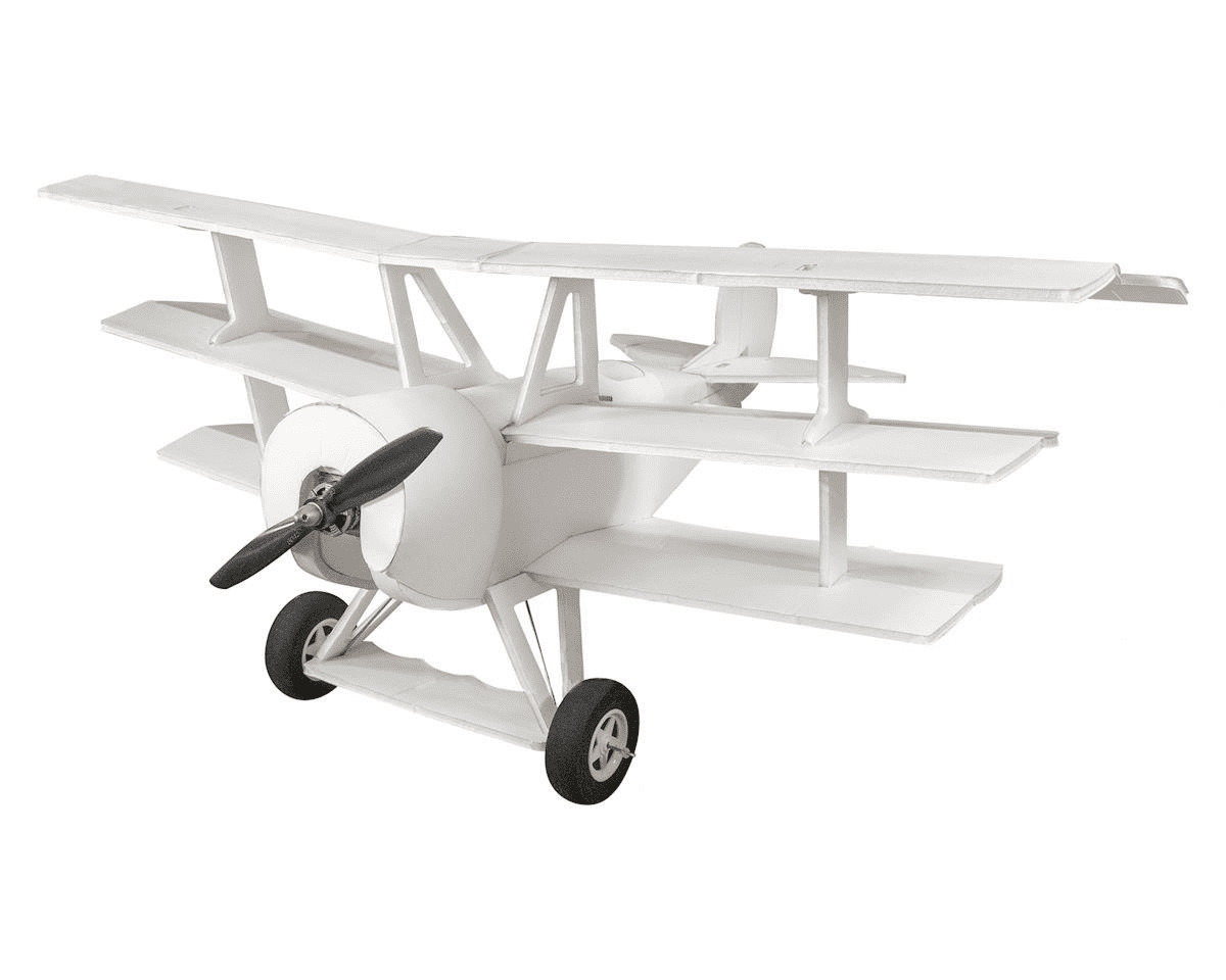 Flite Test Mini DR1 Triplane "Maker Foam" Electric Airplane Kit 736mm