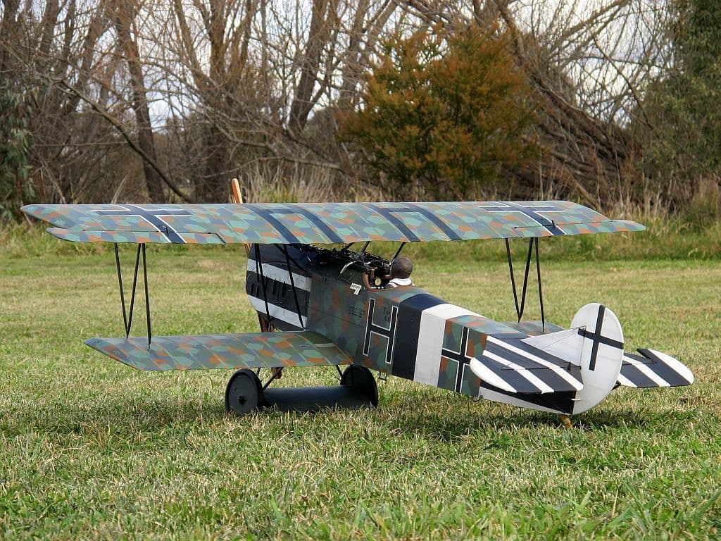 Fokker Dvii Electric Electric Scale Kit A Ba012