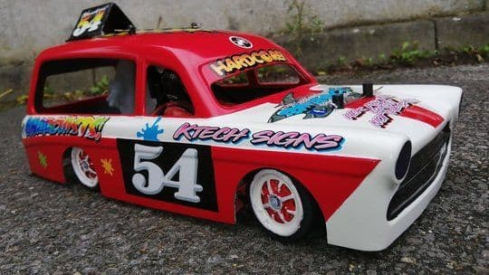 Ford Anglia Van Banger Body Shell - ABS 602
