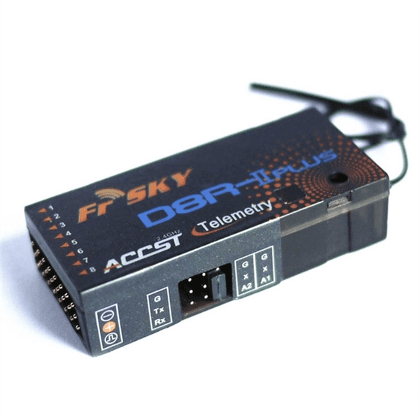 FrSky D8R-II PLUS 2 4Ghz 8CH Receiver with Telemetery