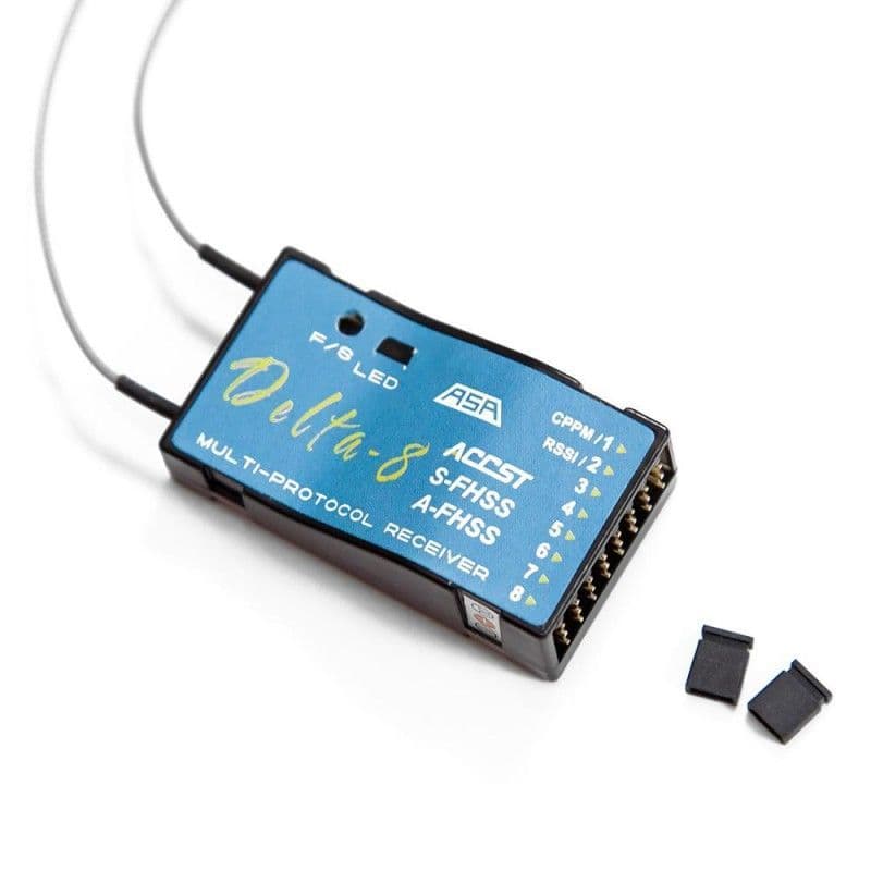 FrSky Delta 8 2 4Ghz 8CH Multi-Brand Receiver D8/V8 Futaba S-FHSS/FHSS ...
