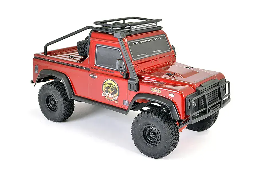 FTX OUTBACK RANGER XC PICK UP RTR 1 16 TRAIL CRAWLER - RED FTX5588R