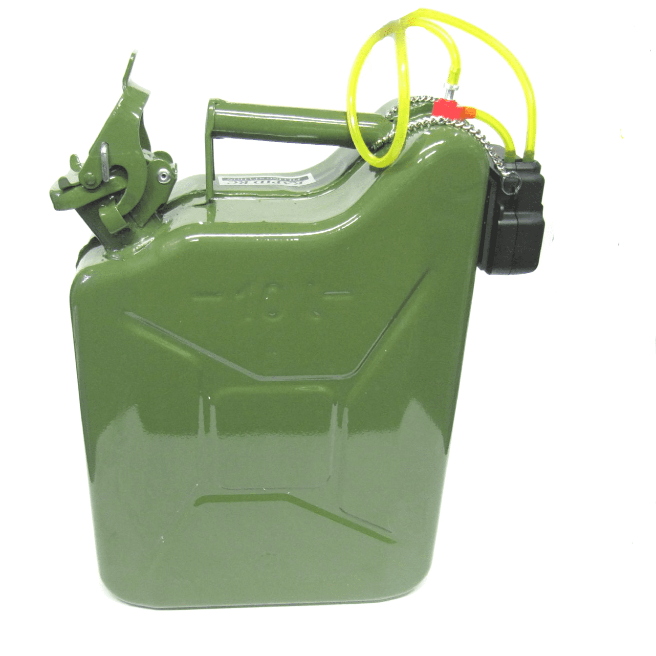 Fuel Caddy Green Jerry Can 10 Litre Fuel Caddy with Electric Pump