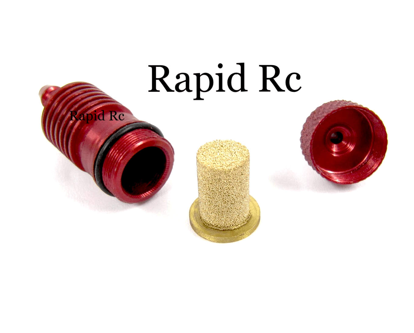 Fuel filter for nitro or gas fuels