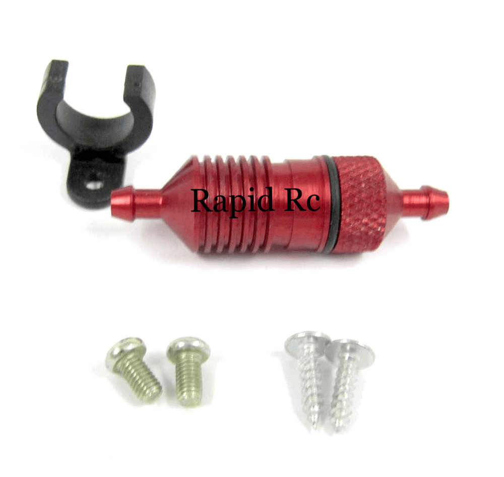 Fuel filter for nitro or gas fuels