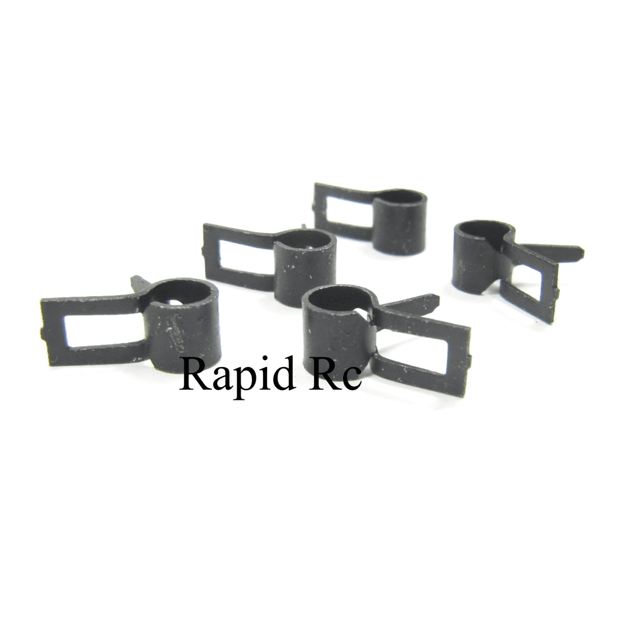 Fuel Line Retaining Clips 5mm Black 5pcs