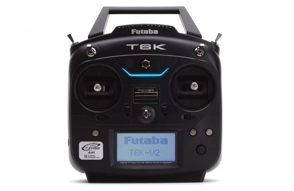 Futaba T6K 8-Channel Air Radio with R3008SB Rx Mode 2