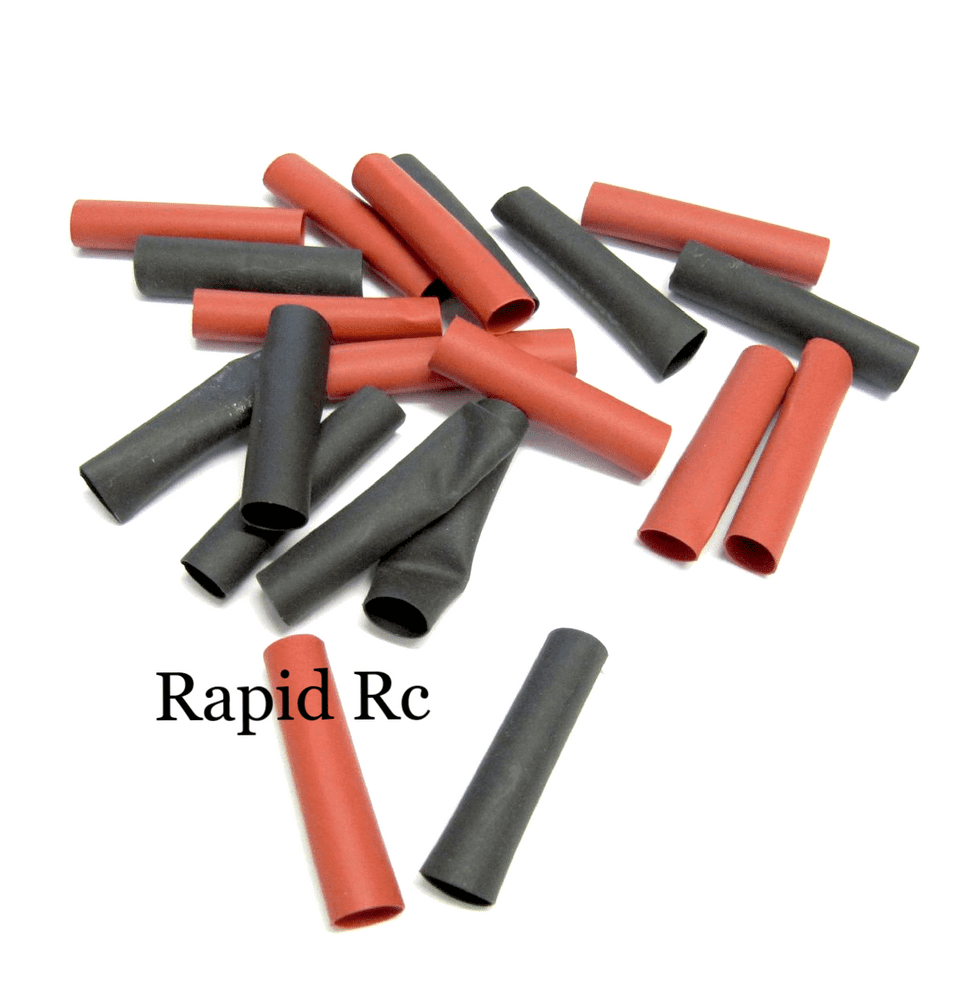 Heat shrink 5mm 10 red and x 10 black