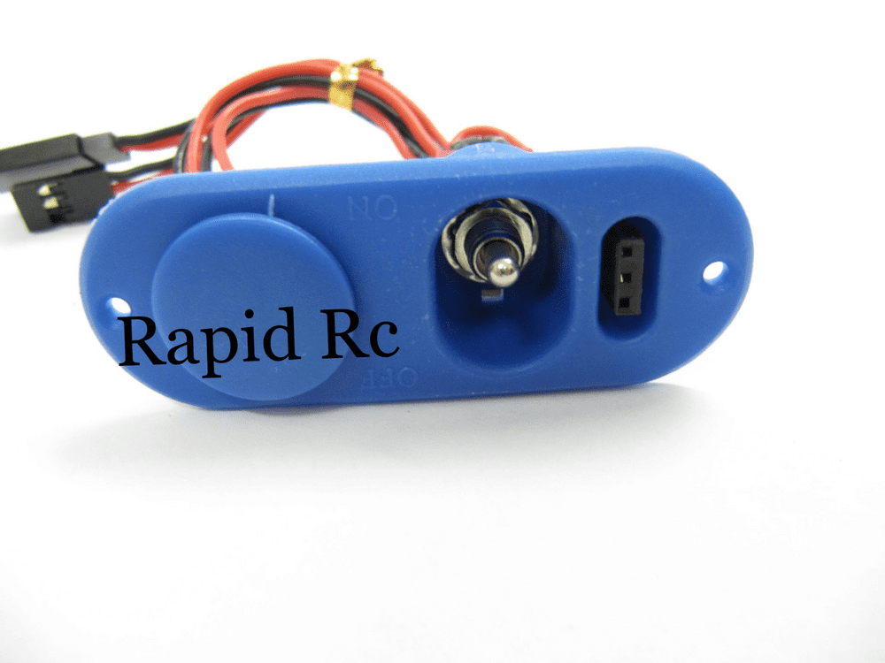 Heavy Duty RX Switch with Charge Port & Fuel Dot Blue