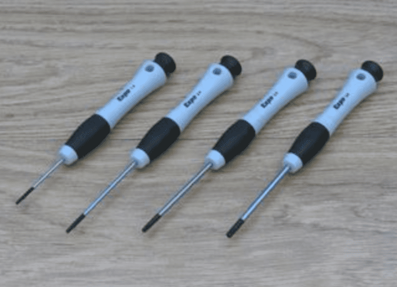 Hex Drivers Set of 4 1 5 2 2 5 and 3mm 78110