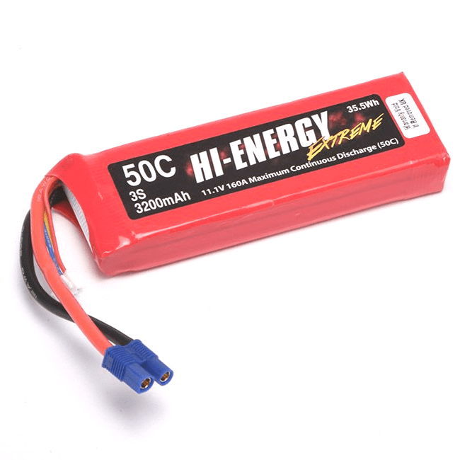 Hi-Energy 3S 3200mAh 50C EC3 O-HE3S320050C-EC3