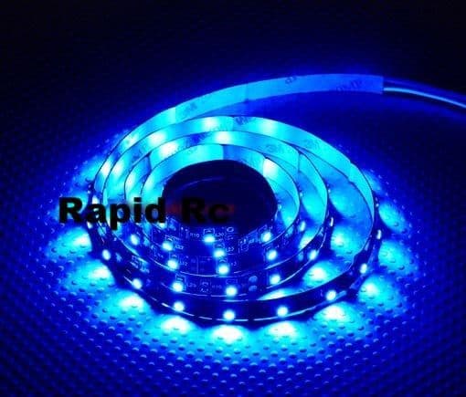 High Density R/C LED Flexible Strip-Blue 1mtr