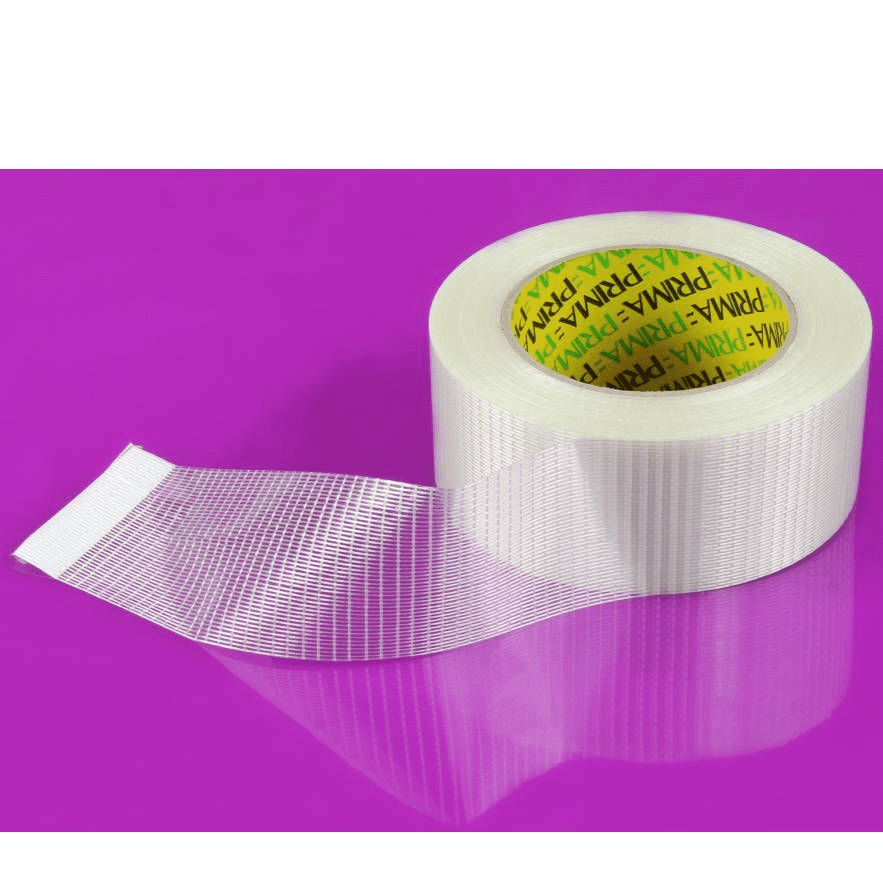 High Strength Chequered Fibre Tape 50mm x 50m