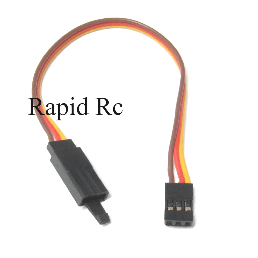 JR 60CM Servo Lead Extention 22AWG With safety hook