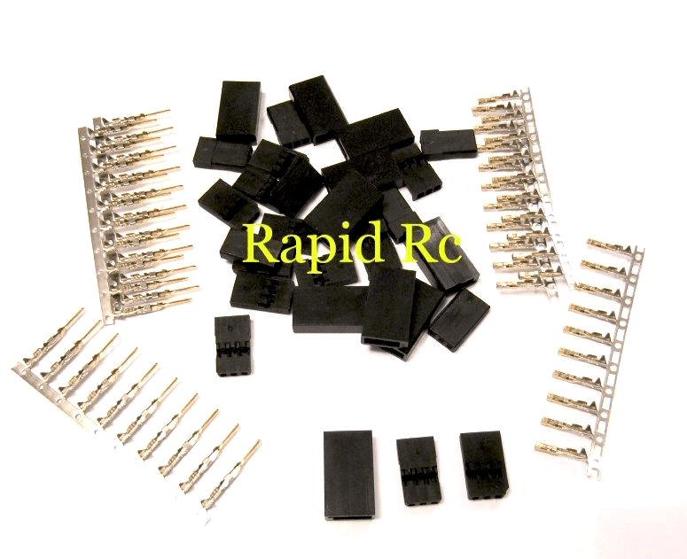 JST-SH Servo Plug Set Futaba Gold Plated 10pairs/set