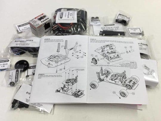 Kamtec 1300 Saloon Stock Car Kit Winged Chassis to build