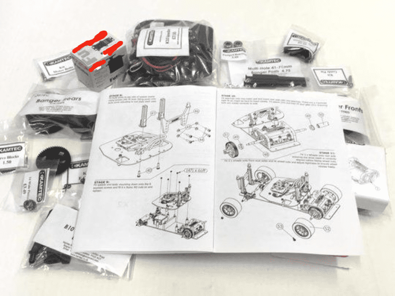 kamtec Banger Racing Kit Standard Wheelbase Car