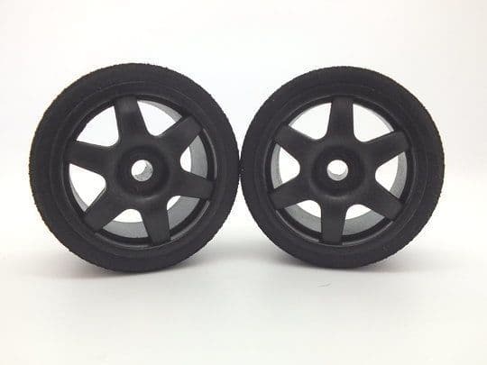 Kamtec Black 6 Spoke Wheels and UFRA 46 Tyres