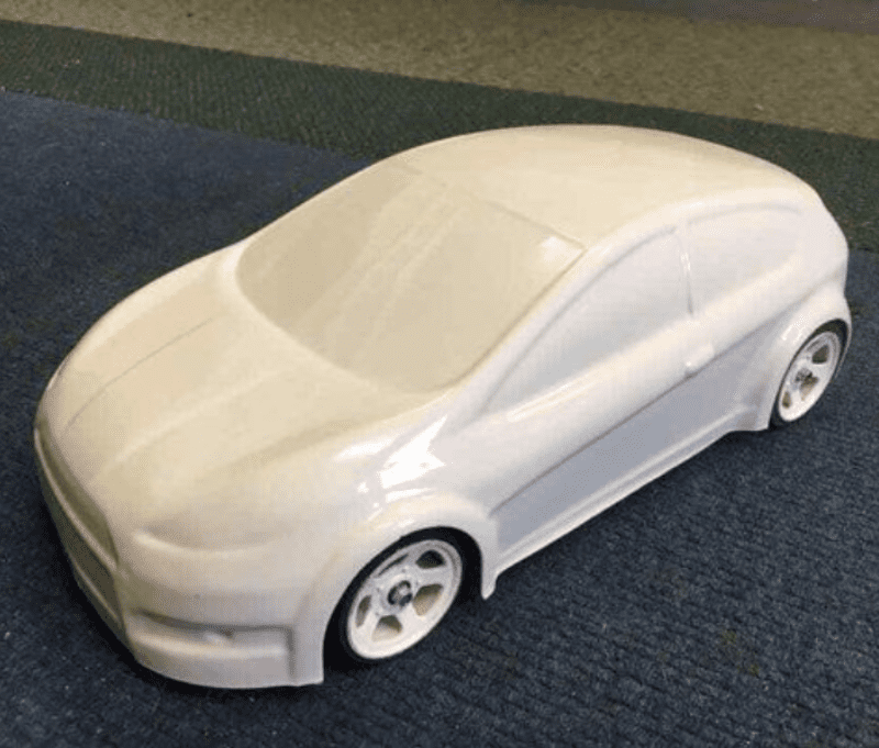 Kamtec Fiesta Mark 7 Standard version Banger Racing ABS Bodyshell 729