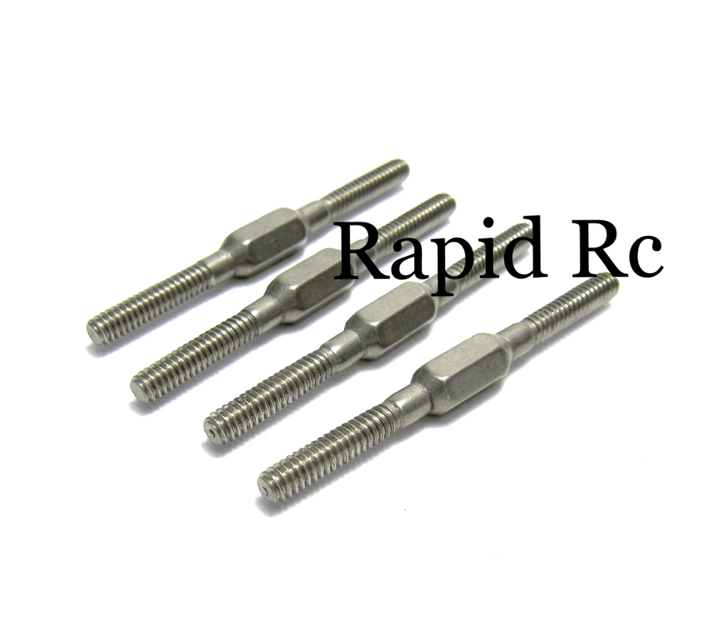 Kuza Adjustable Pushrods Stainless Steel 50-170cc 3x42mm KA10CB1