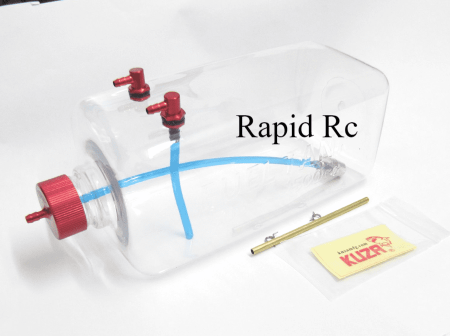 Kuza fuel tanks 1500cc /50oz RTF clear Gas Tanks