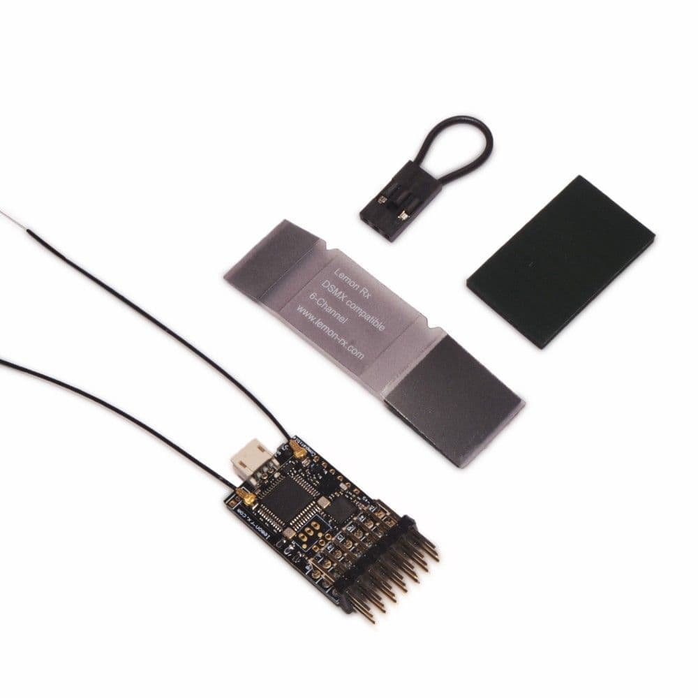 Lemon Rx DSMX Compatible 6-Channel Receiver with Diversity Antenna LM0034