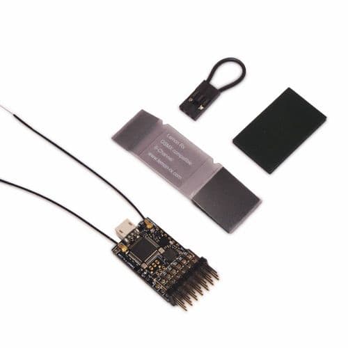 Lemon Rx DSMX Compatible 6-Channel Receiver with Diversity Antenna LM0034