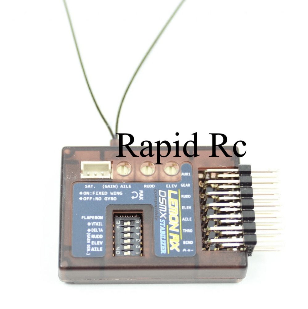 Lemon Rx Stabilizer 7-Ch End Pin DSMP DSMX /DSM2 compabtible with ...
