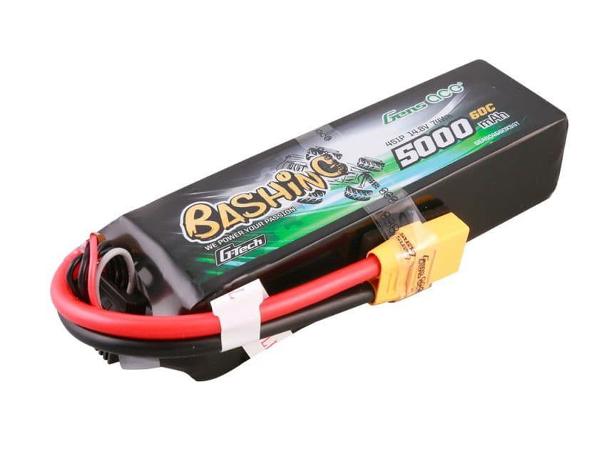 Li-Po Car G-Tech 4S 14 8V 5000mAh 60C Bashing with XT90