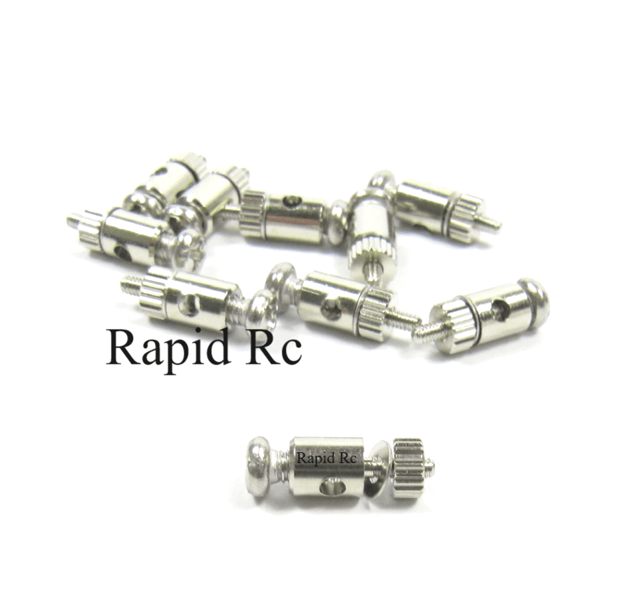 Linkage Stopper for 1 8mm rods threaded base 10pcs/set screw type