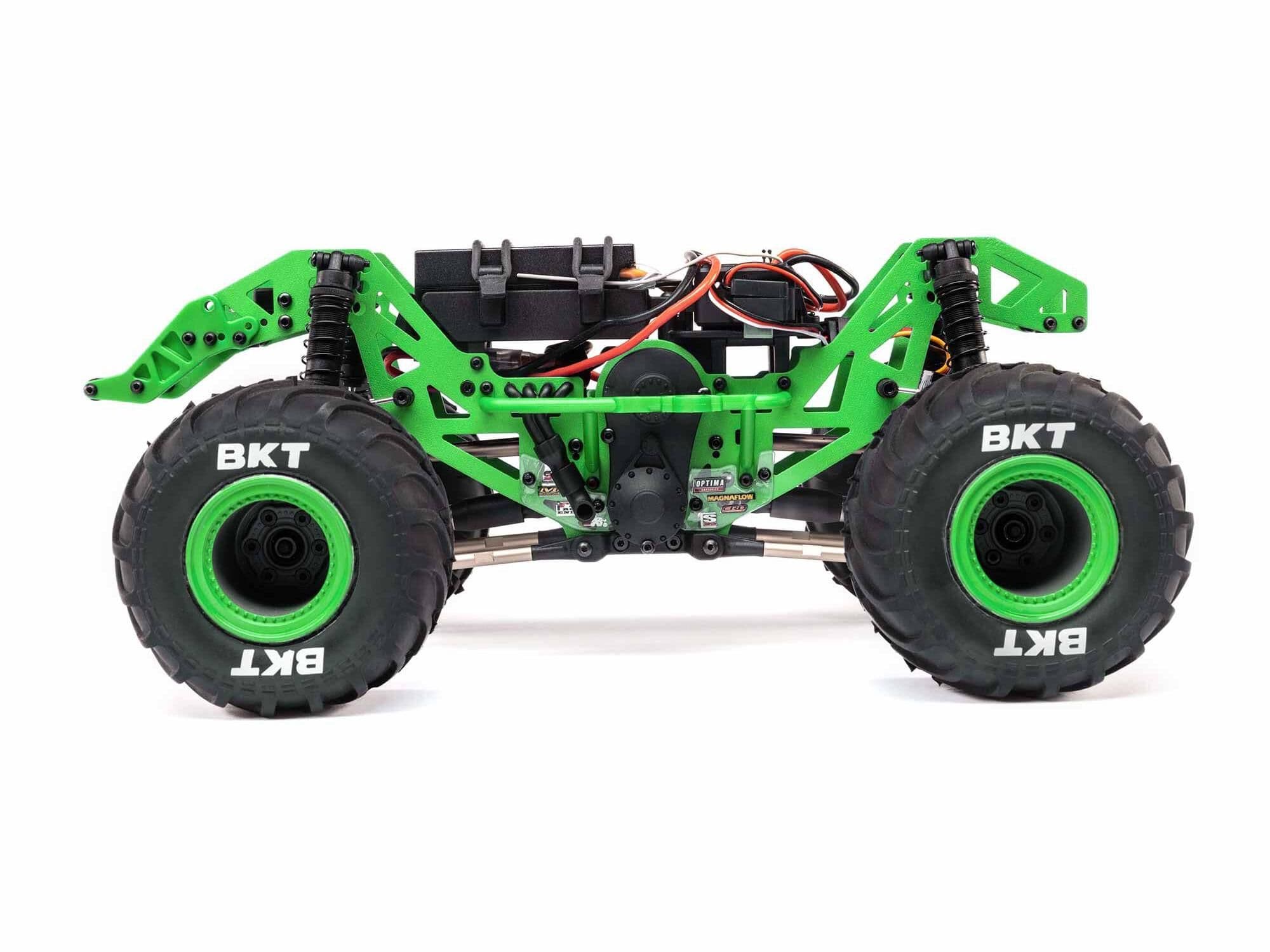 Losi 1/18 Mini LMT 4WD Brushed Monster Truck RTR Grave Digger C-LOS01026T1