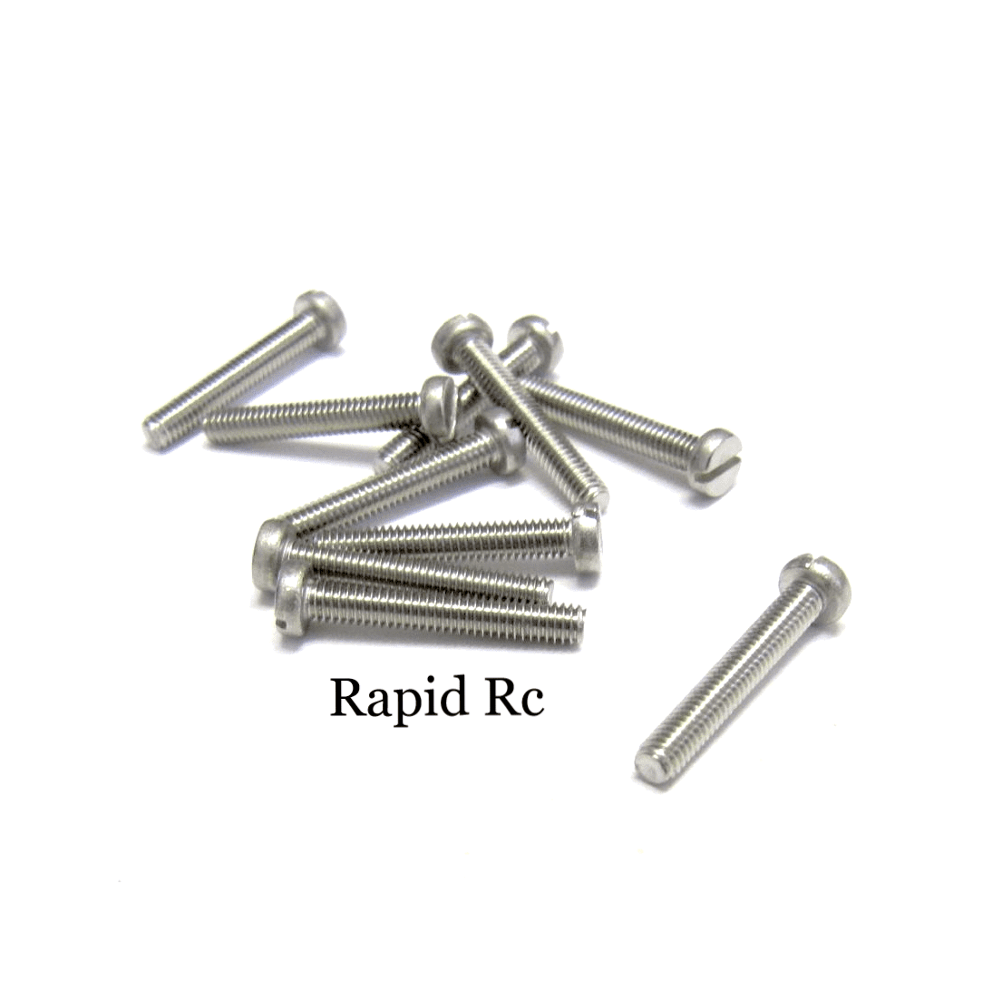 M2 5 x 16mm Stainless Steel Phillips Head Machine Screw