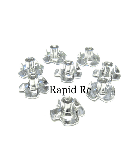 M4 Blind Nuts / Threaded Inserts 8 pcs
