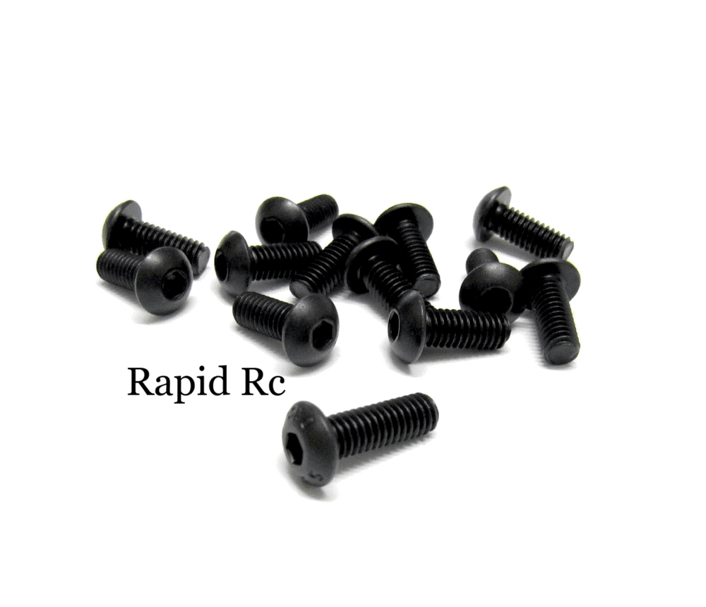 M4 x 12mm Button Head Hex High Tensile Bolts M4 x 12mm Button Head Hex High Tensile Bolts