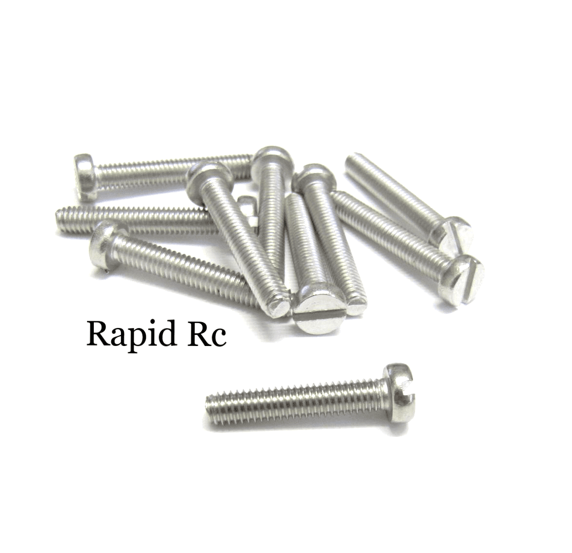 M4 x 20mm Stainless Steel Slotted Machine Screw