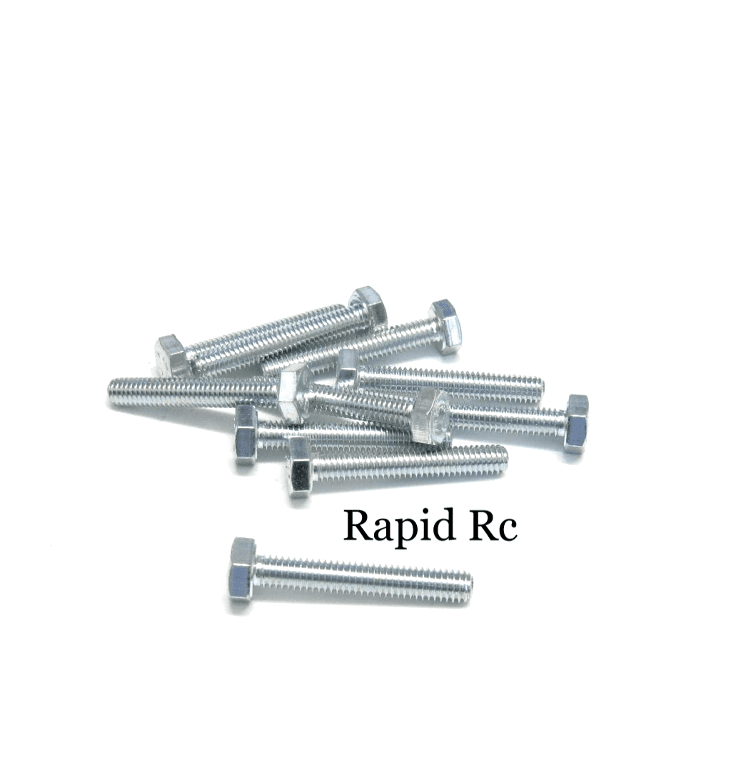 M4 x 25mm Hex Head High Tensile Hex Bolts