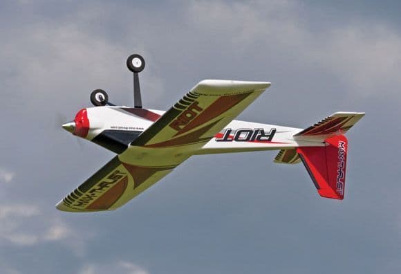 Max Thrust Red Riot V2 PNP -Red 1-MT-RIOT