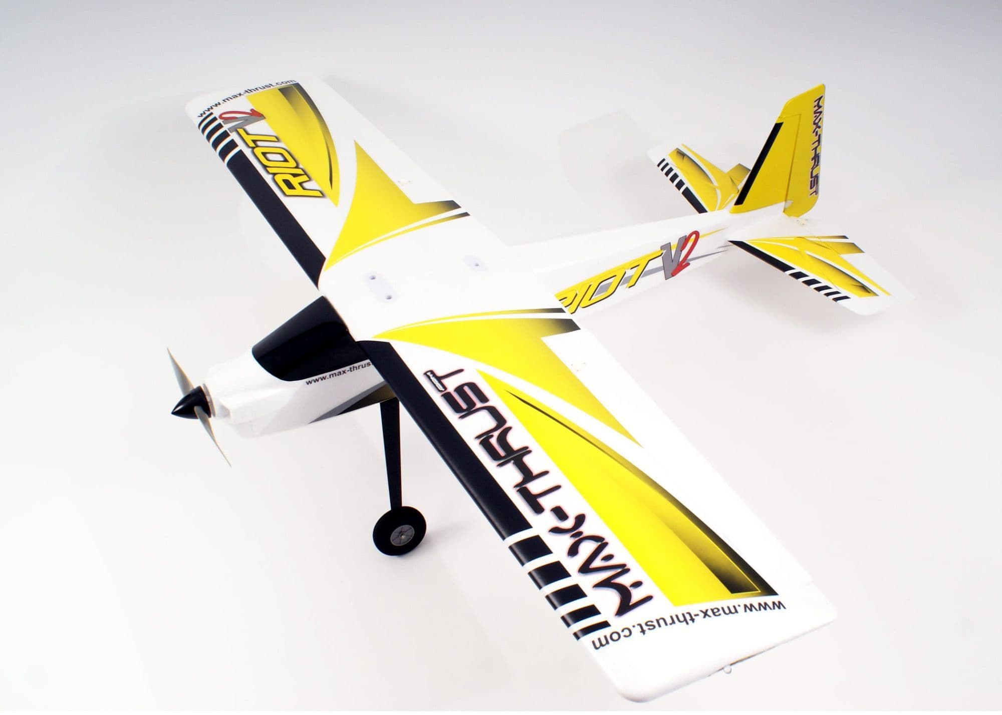 Max Thrust Yellow RIOT V2 55" PNP - Yellow 1-MT-RIOT-Y