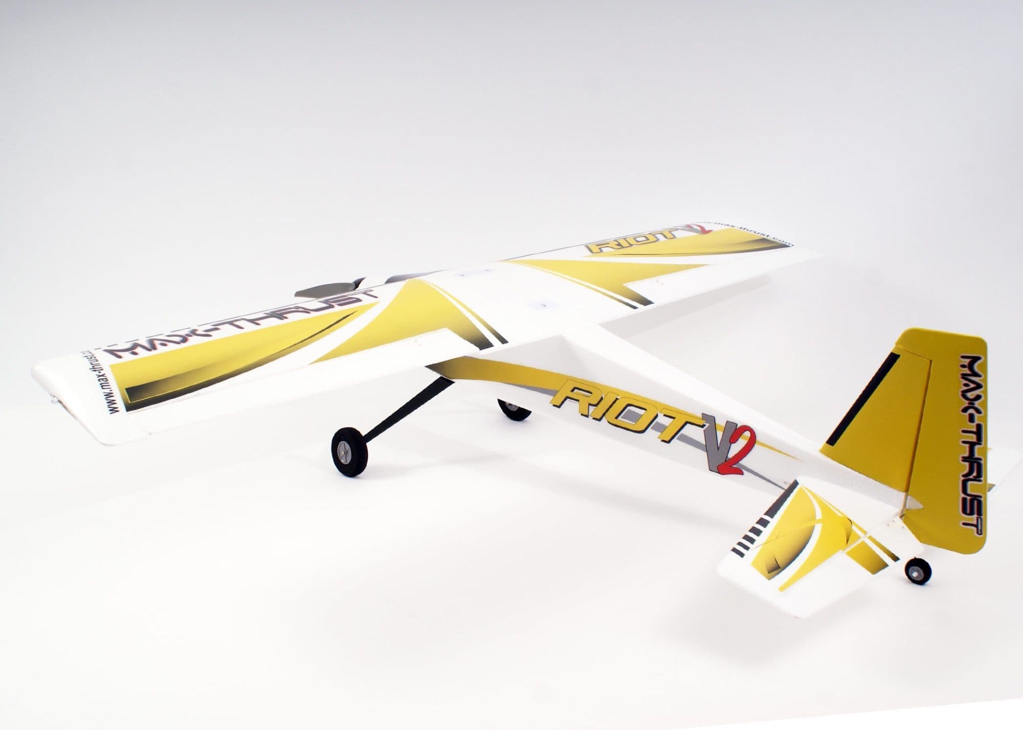 Max Thrust Yellow RIOT V2 55" PNP - Yellow 1-MT-RIOT-Y