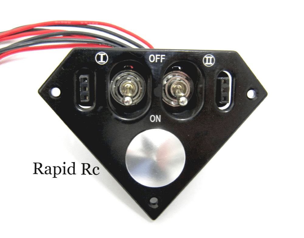 Medium Duty Trianglular Double Futaba/JR Switch Harness with Built in ...