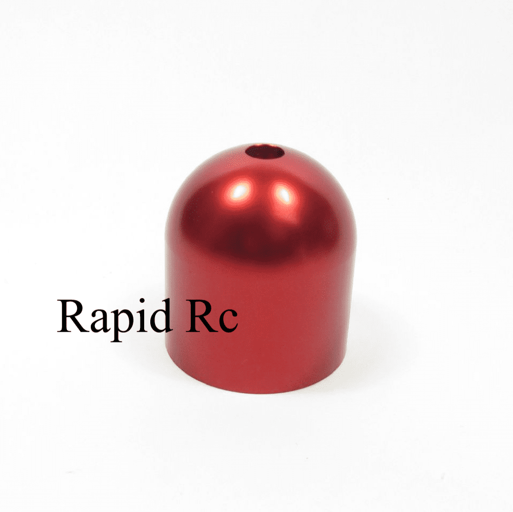 Miracle RC 1 75" Super Light Spinner Red