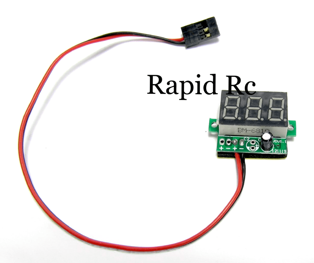 On-Board LED RX Voltage Display
